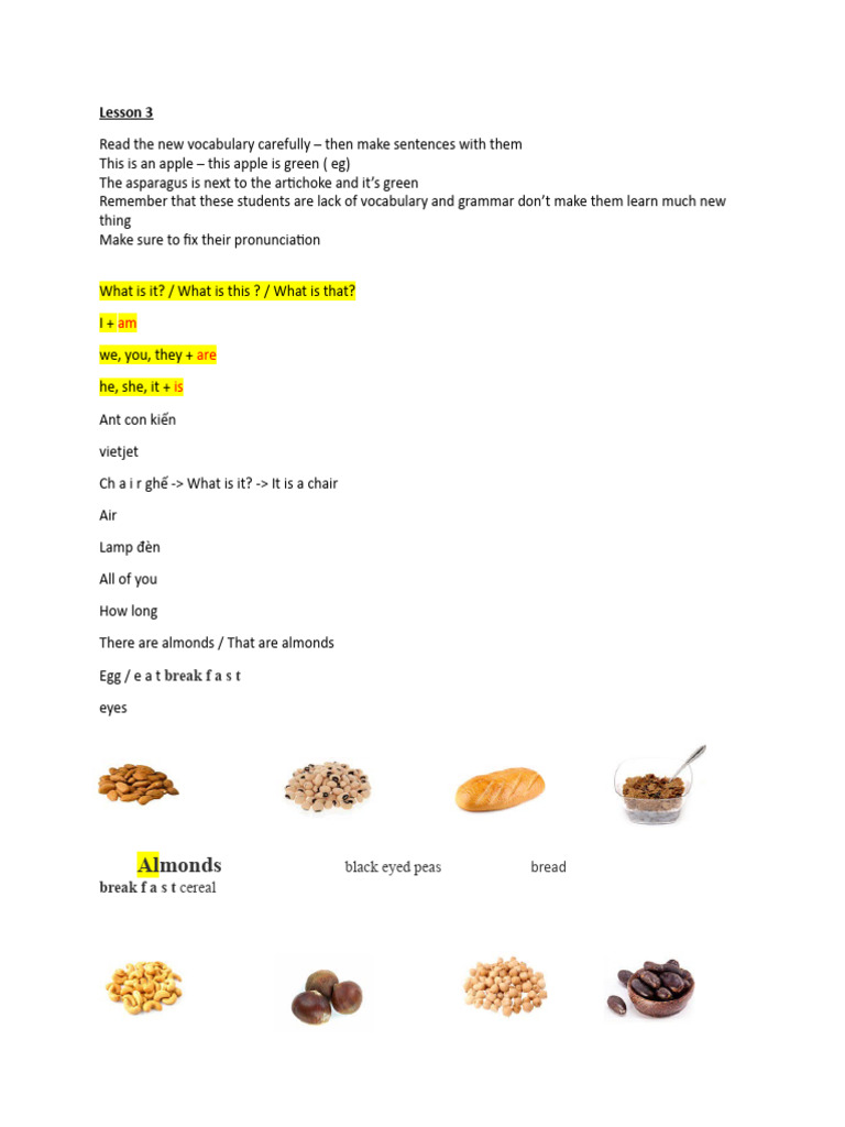 Grains, Bean and Nut | PDF | Bean | Legume