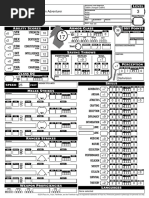 Starfinder 2e Character Sheet | PDF | Role Playing Games