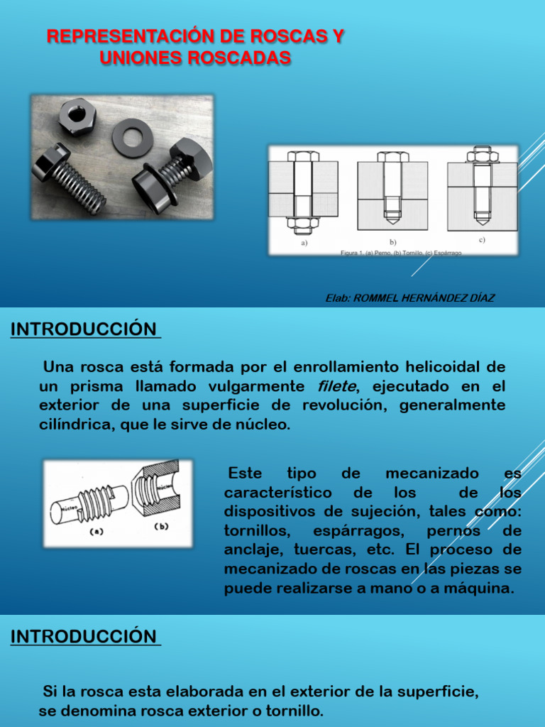 ROSCAS | PDF | Tornillo | Triángulo