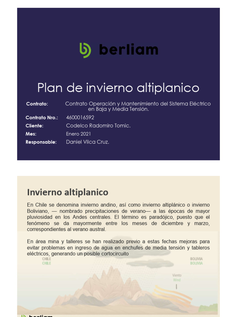 Informativo Plan de Invierno 2021 | PDF