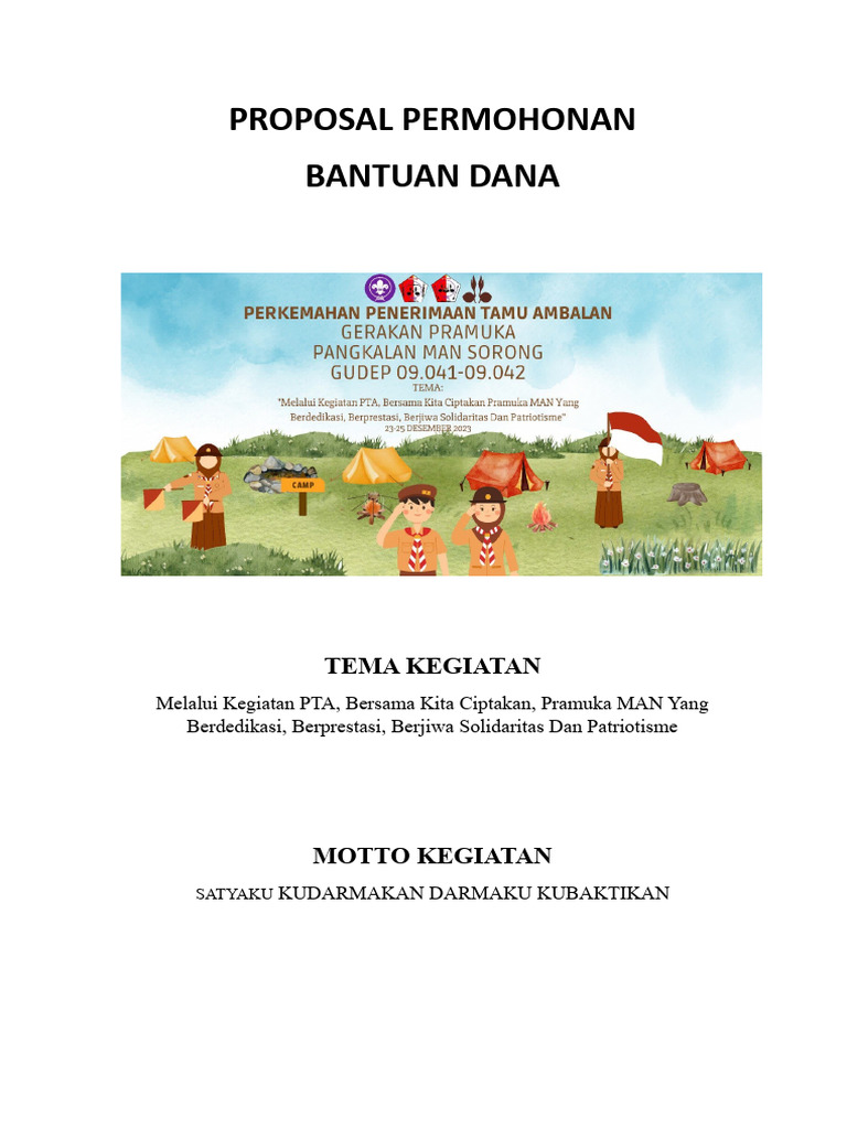 Proposal PTA - 1 | PDF