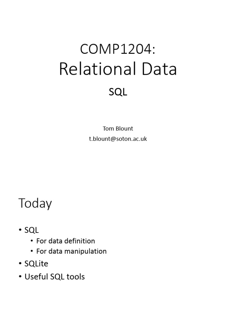 10 Sql Pdf Database Index Sql