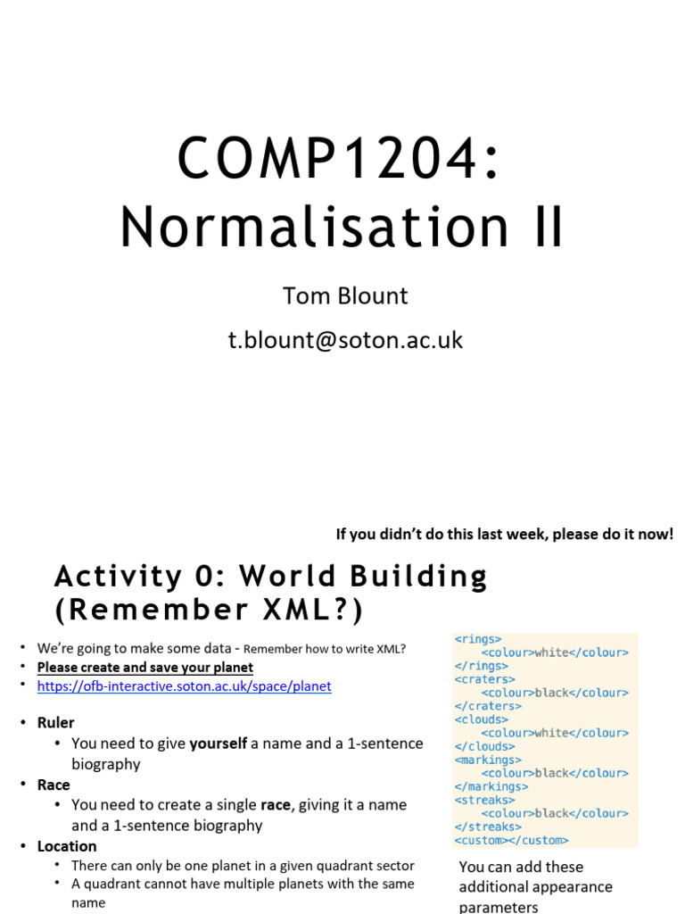 9 - Normalisation (Lab) | Download Free PDF | Data Management | Data