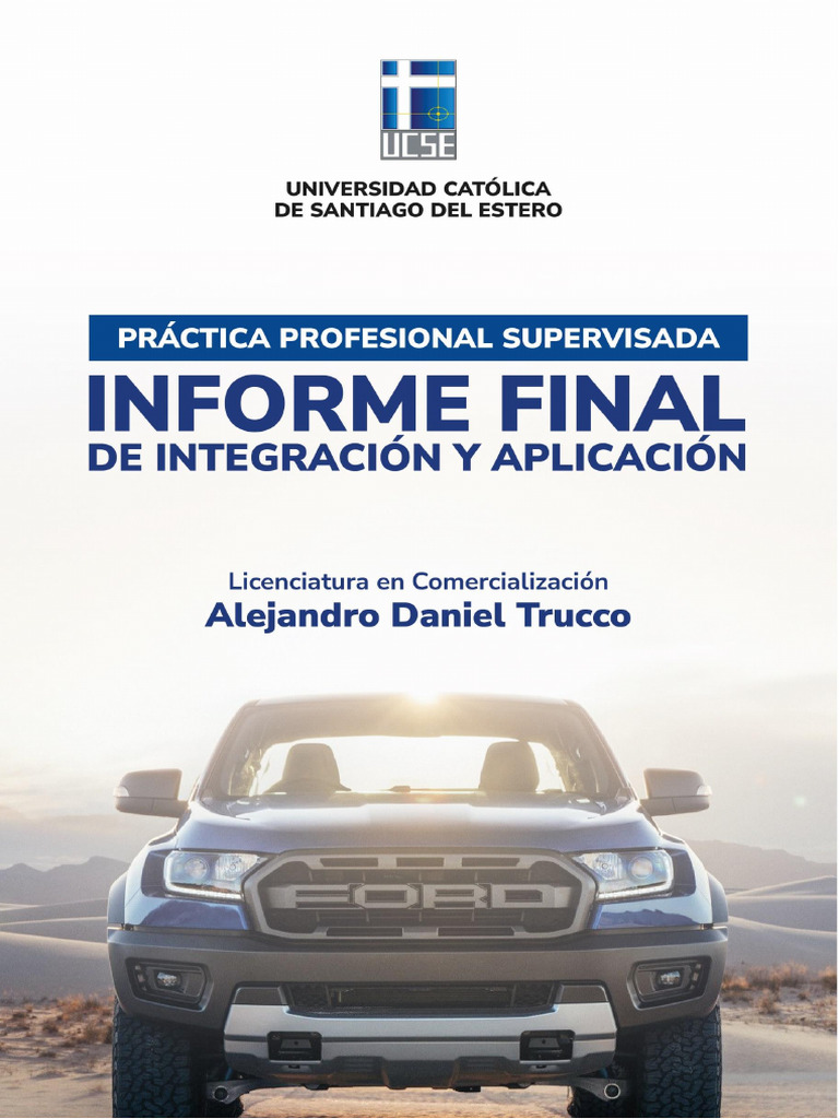 Informe Final PPS Trucco, Alejandro Daniel | PDF | Marketing | Business