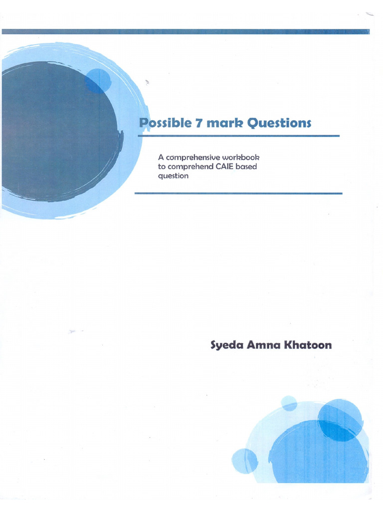 History-CAIE Based Questions | PDF
