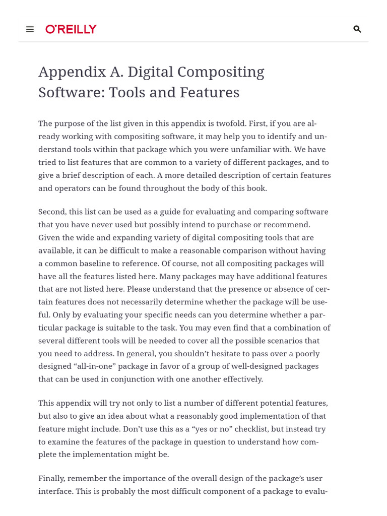 A Digital Compositing Software Tools And Features The Art And