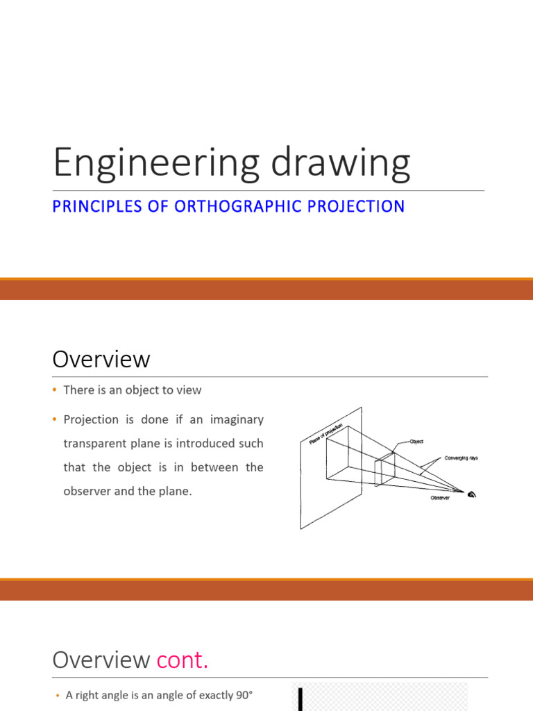 LN003 MN114 Orthographic Projection | PDF | Technical Drawing | Euclid