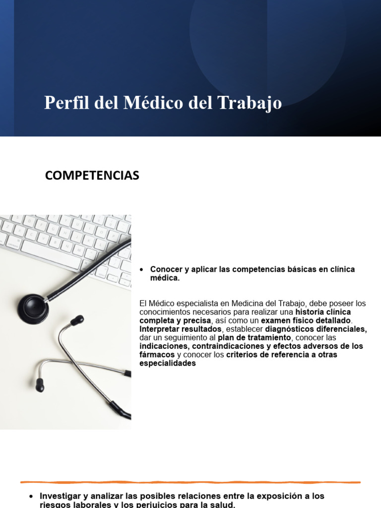 Perfil Medico Del Trabajo 2024 | PDF | Medicina | Seguridad y salud ... Perfil Medico Del Trabajo 2024 | PDF | Medicina | Seguridad y salud ...