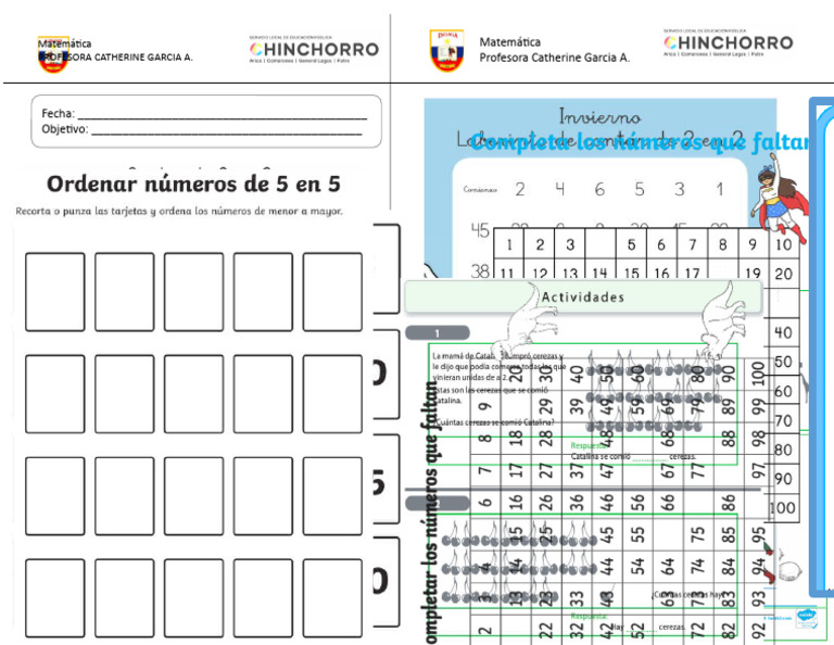 Clases de Matemáticas con Catherine Garcia | PDF