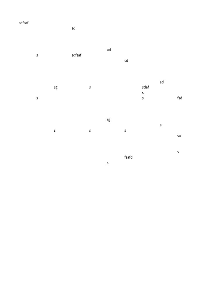 Sdfsaf SD | PDF