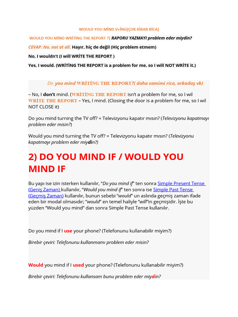 Polite Requests in English Grammar | PDF | Grammatical Tense | Languages