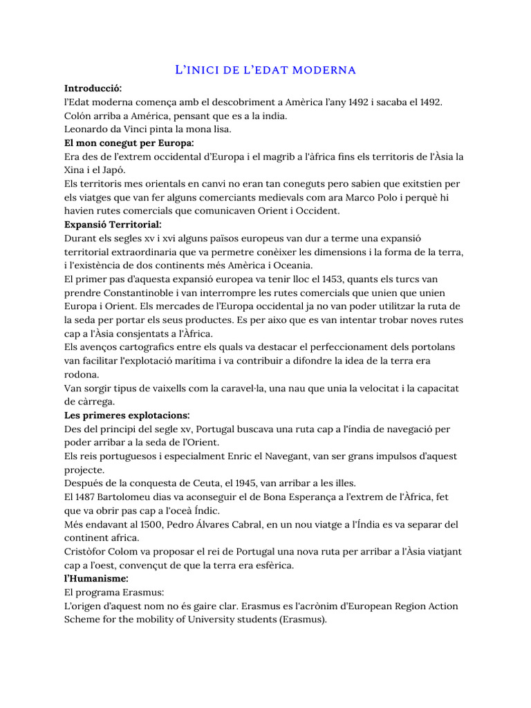 Apunts Historia | PDF