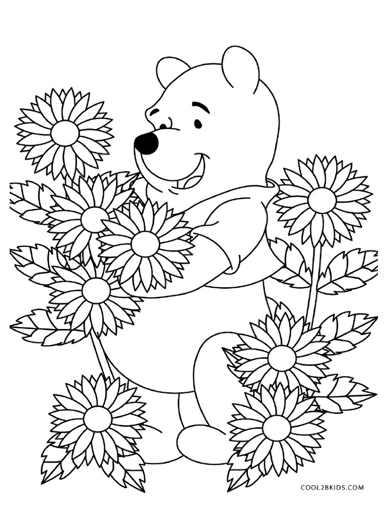 Dibujos Para Colorear Primavera Disney | PDF