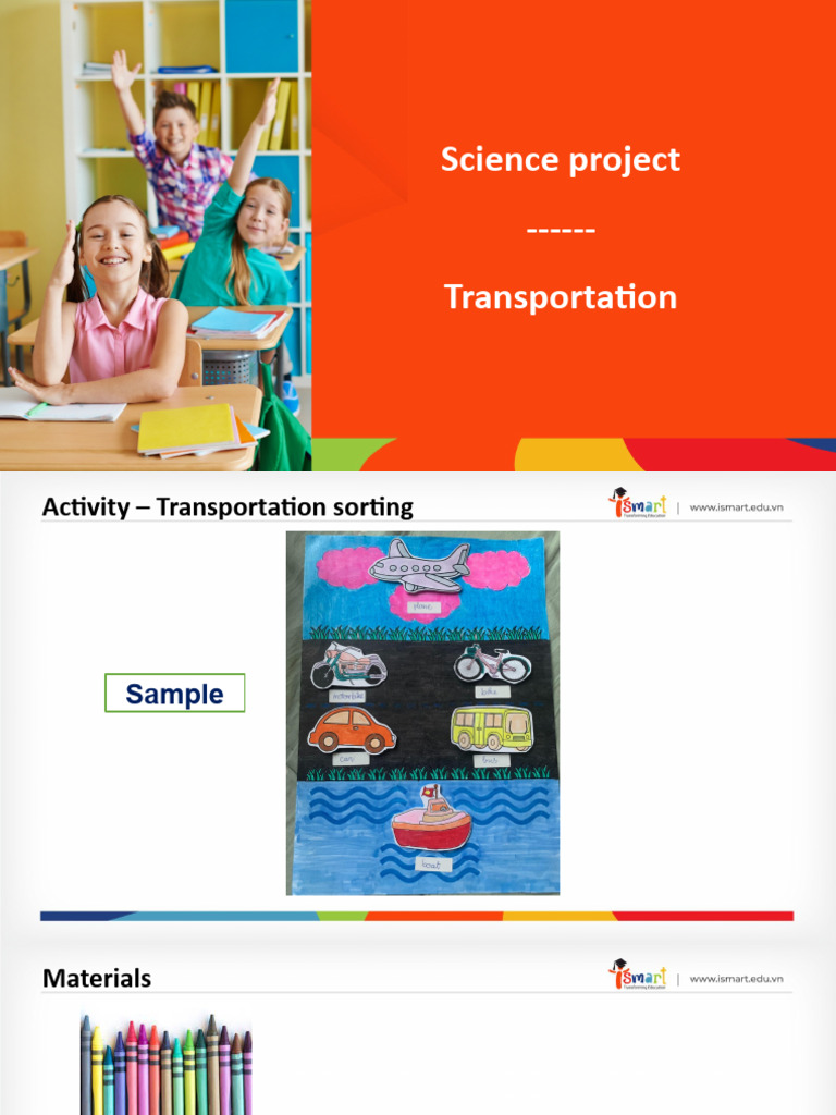 Transportation Sorting Science Project | PDF