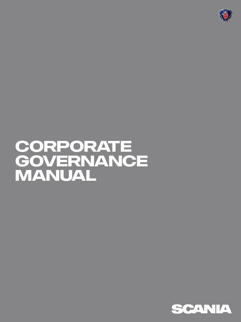 Corporate Governance Manual April 2018 | Download Free PDF | Governance ...