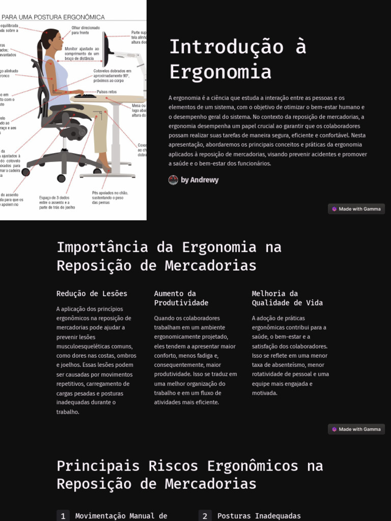 Introducao-a-Ergonomia | PDF | Fatores humanos e Ergonomia