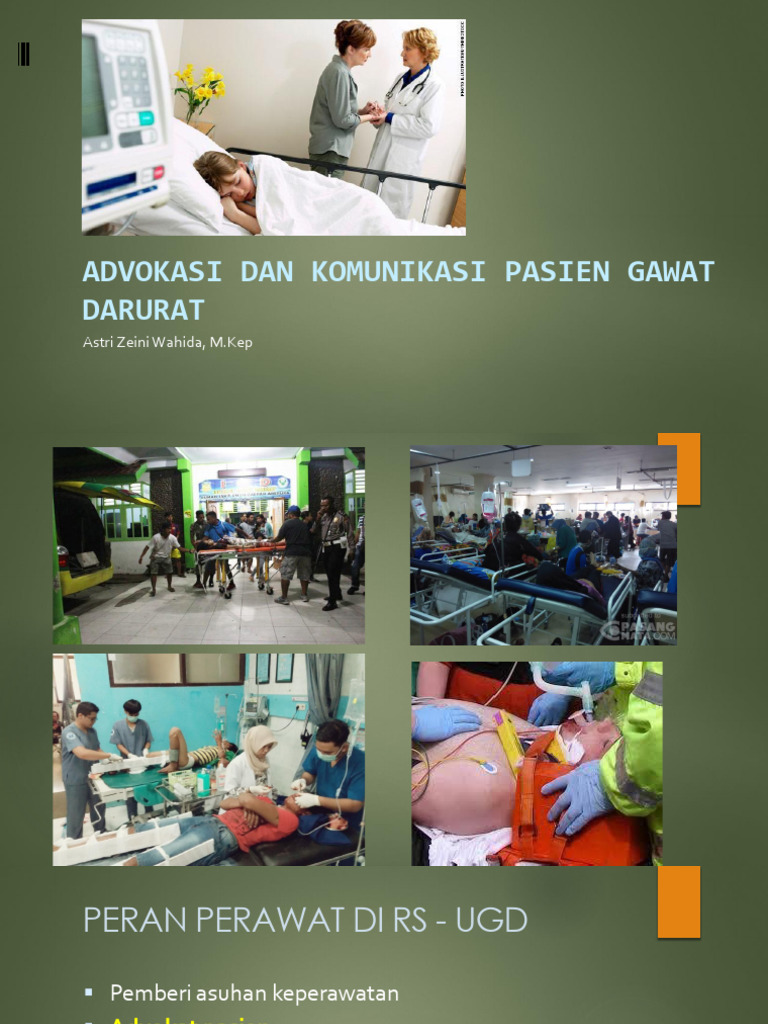 Advokasi Dan Komunikasi Dalam Kegawatdaruratan | PDF Advokasi Dan Komunikasi Dalam Kegawatdaruratan | PDF
