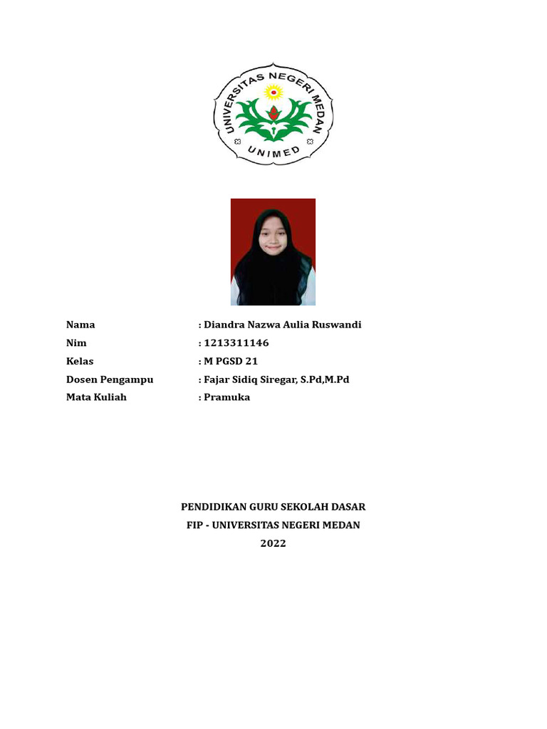 TR2 - Kepramukaan - Diandra Nazwa Aulia - MPGSD21 | PDF