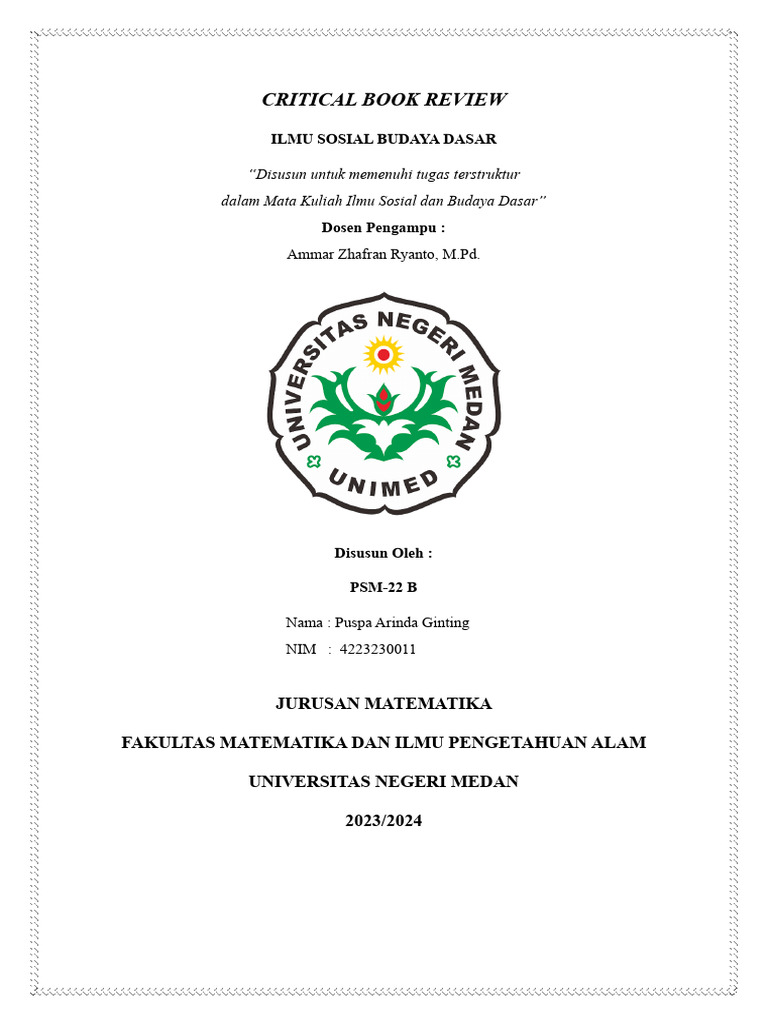 CBR Isbd | PDF | Ilmu Sosial | Sejarah