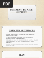 Généralités sur les Pansements Infirmiers | PDF | Plaie | Infection