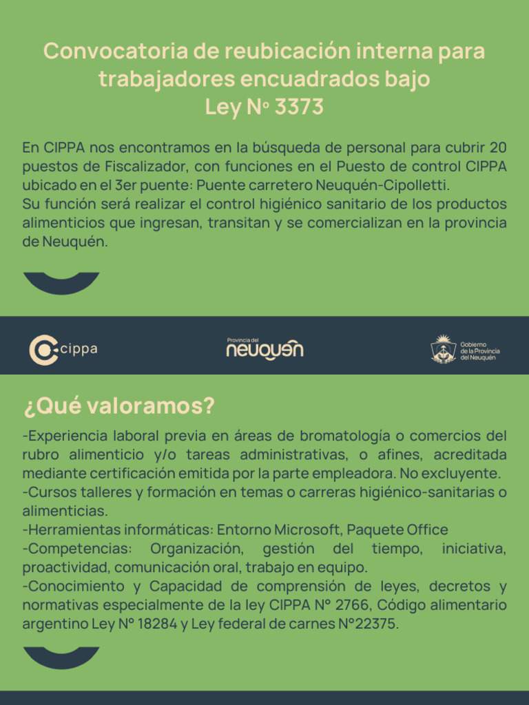 Convocatoria Cippa 20240327 | PDF