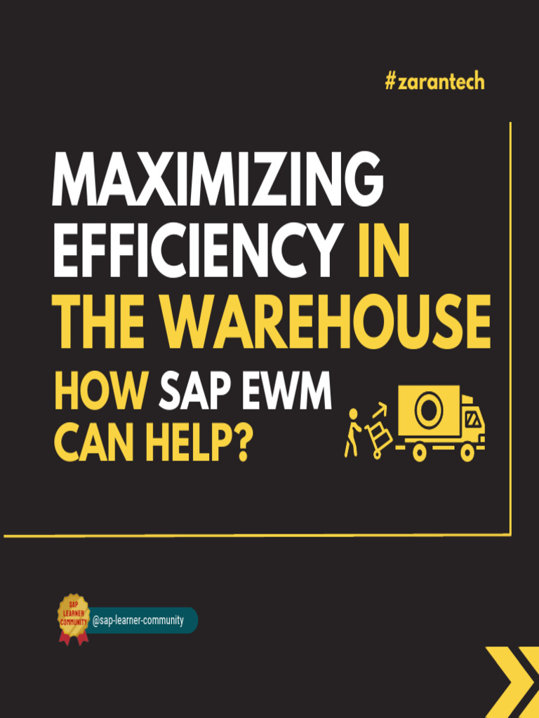 Maximizing Efficiency in The Warehouse | PDF | Warehouse | Inventory