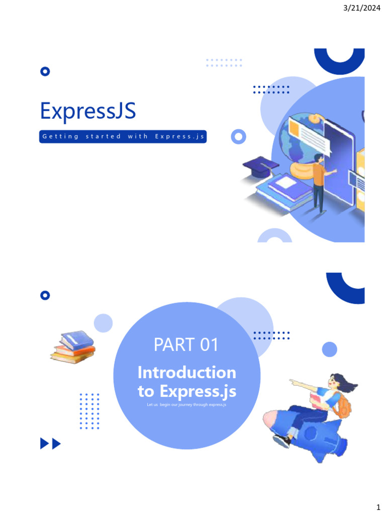ExpressJS Basics | PDF | World Wide Web | Internet & Web