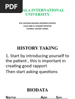 Urological History Taking Guide | PDF | Urinary Tract Infection ...