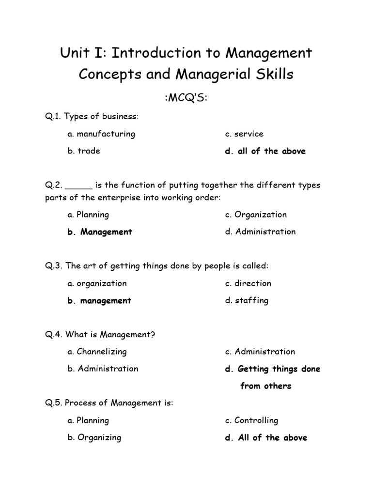MGT1 | PDF | Disciplines | Decision Making