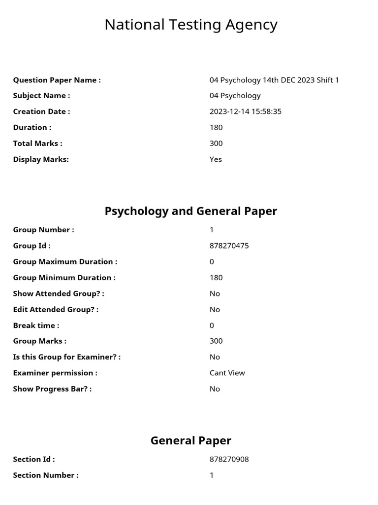 Paper 20240221214329 | PDF | Multiple Choice | Standardized Tests