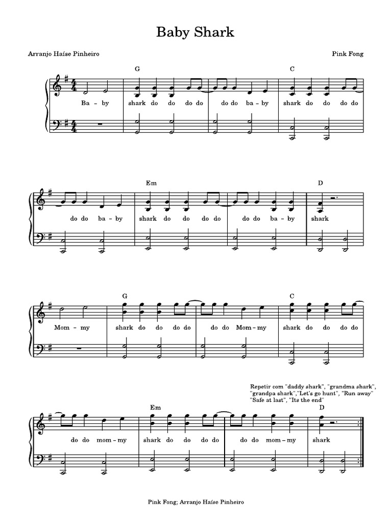 Baby Shark | PDF