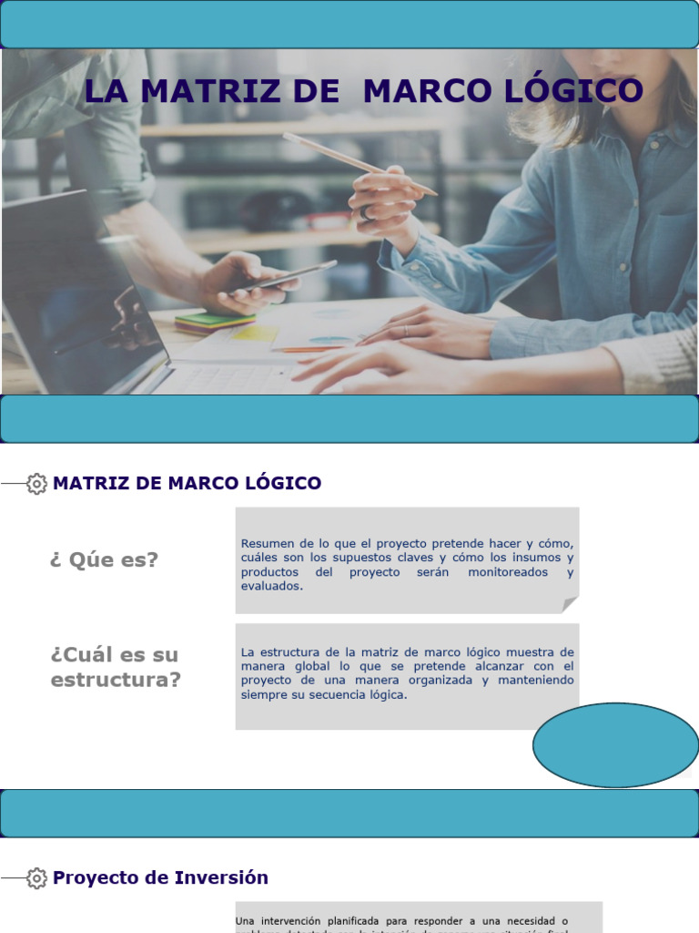 Matriz de Marco Lógico | PDF | Matriz (Matemáticas) | Inteligencia ...