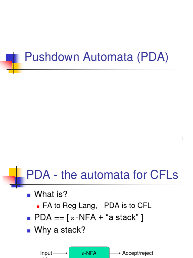 3.PDA | PDF | Theoretical Computer Science | Formalism (Deductive)
