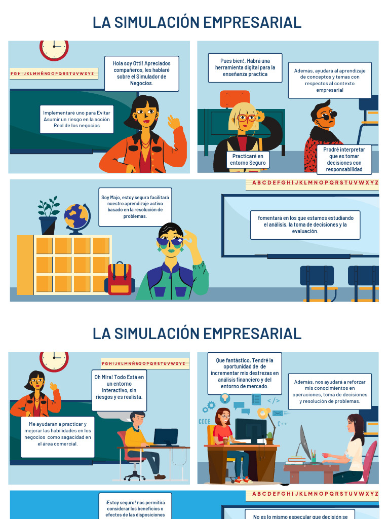 Simulación Empresarial | Descargar gratis PDF | Simulación | Toma de decisiones