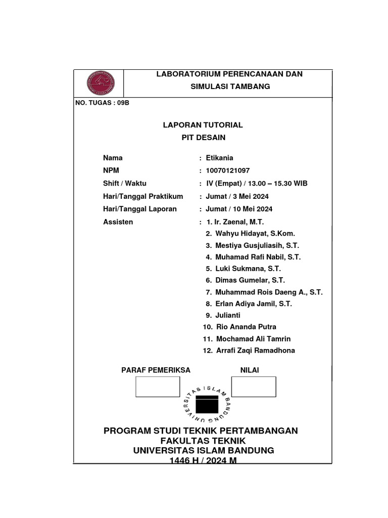 Laprak Modul 9 | PDF