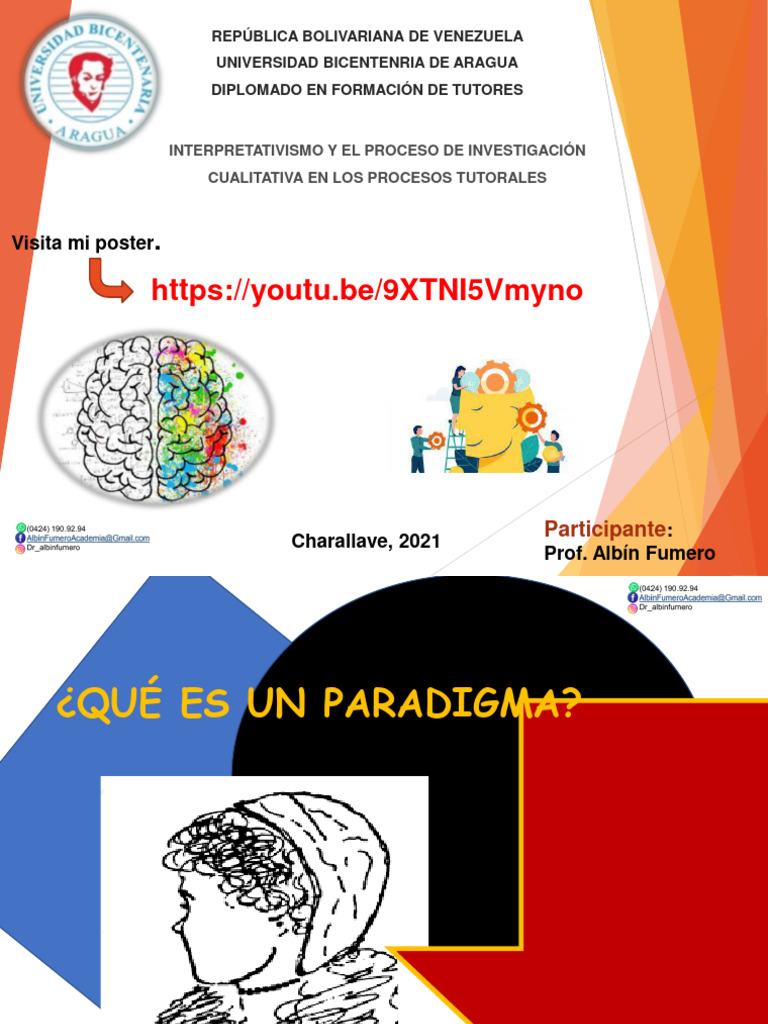 Interpretativismo y El Proceso de Investigación Cualitativa en Los ...