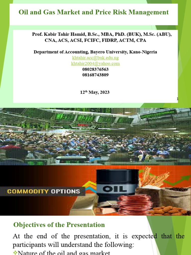 Oil & Gas Price Risk Strategies | PDF | Futures Contract | Derivative ...