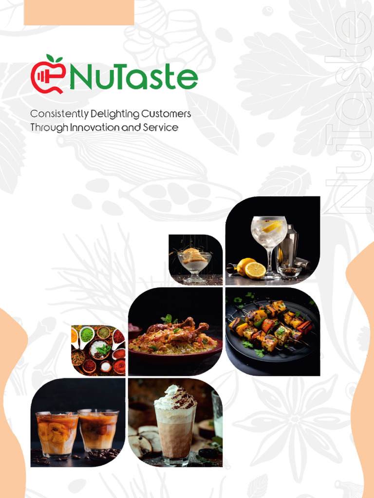 NuTaste Catalog A5 | PDF