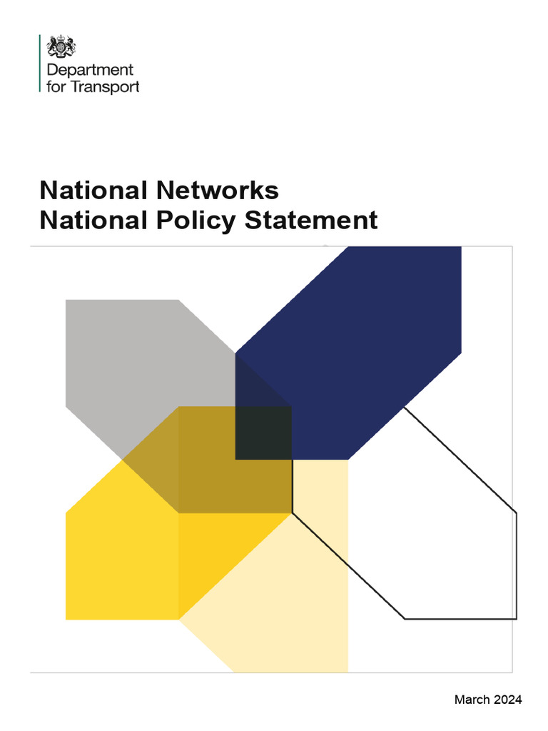 National Networks National Policy Statement (NNNPS) - March 2024 | PDF ...