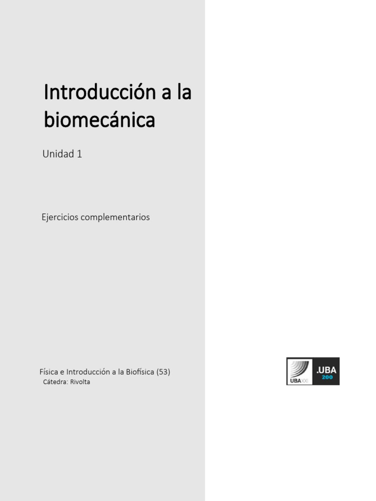 U1. Ejercicios Complementarios | PDF