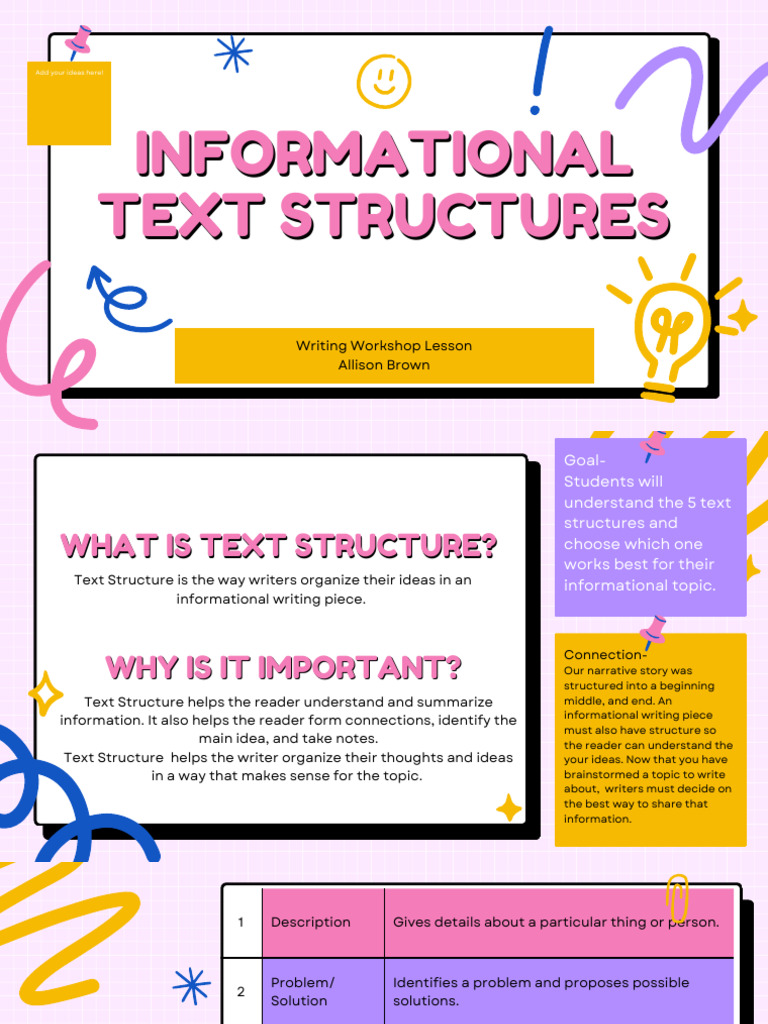 Understanding Informational Text Structures | PDF | Frog | Amphibian