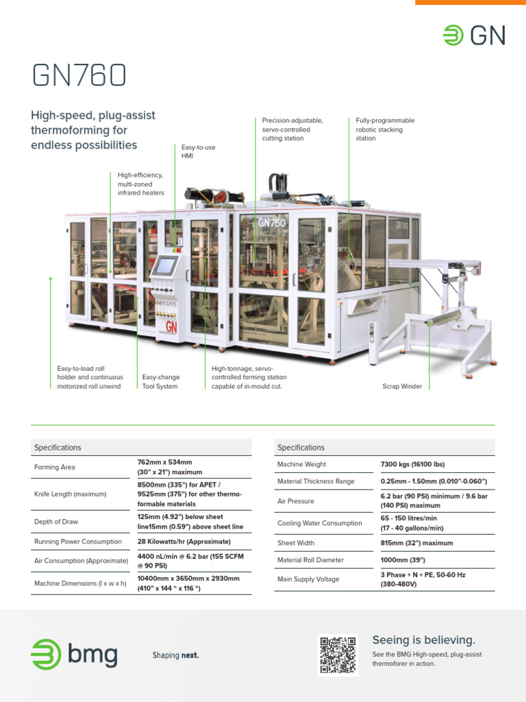 BMG GN760 Sell-Sheet v5 | PDF | Manufactured Goods