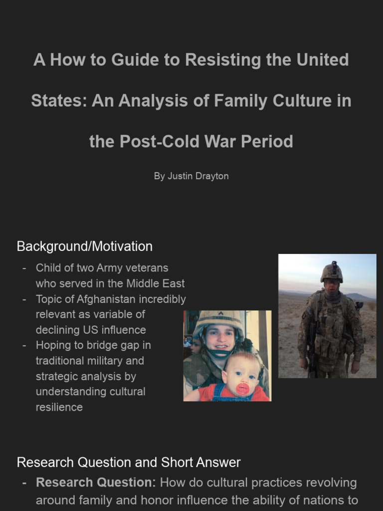 Cultural Resilience in Resistance Movements | PDF | Motivation ...