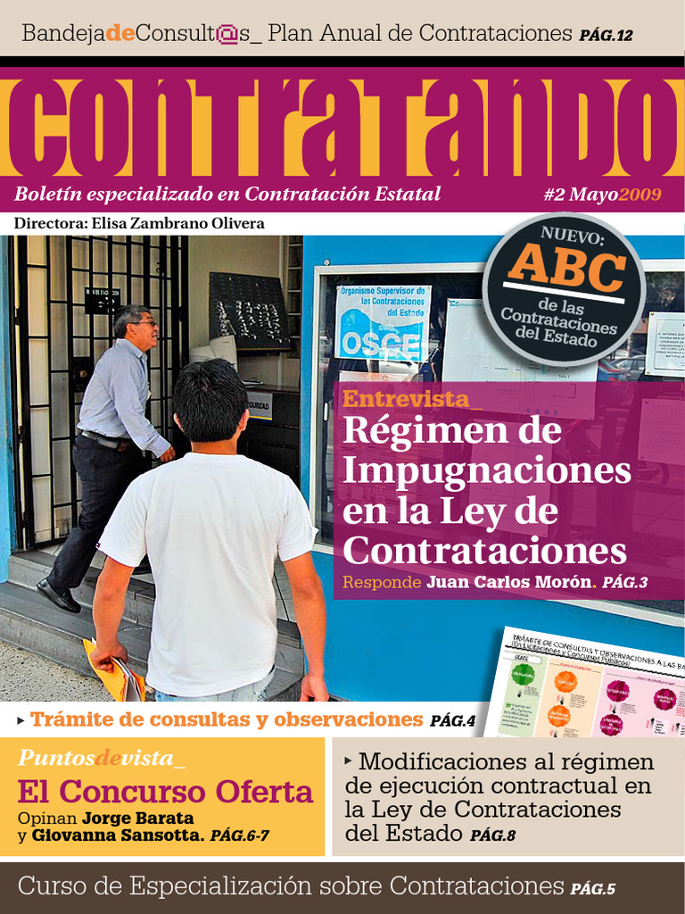 BE02 Perucontrata mayo2009VF | PDF | Presupuesto | Estado (política)