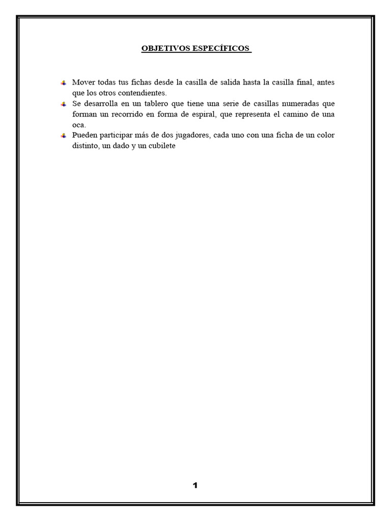 Reglas y Beneficios del Ludo y la Oca | PDF | Juegos de mesa | Juego de ...