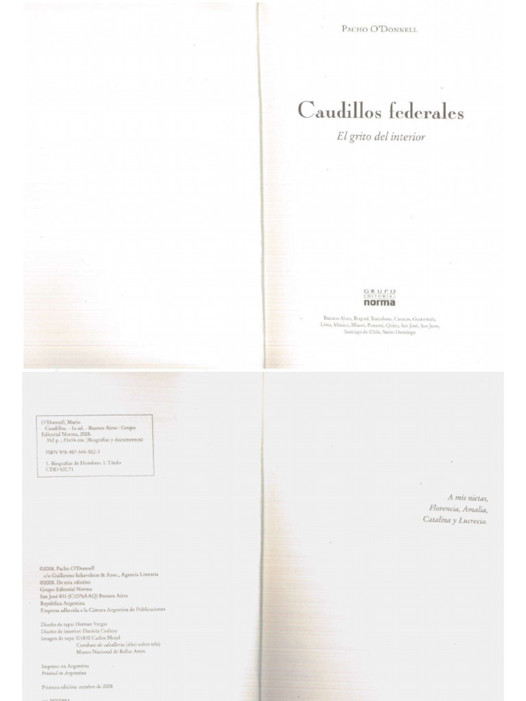 El Caudillismo Federal-ODonnell | PDF