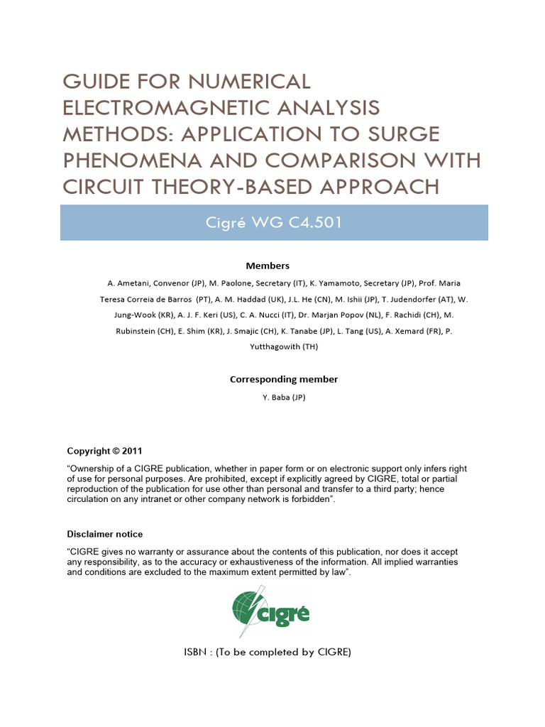 Guide For Eletromagnetic Field | PDF | Transmission Line | Computational Electromagnetics