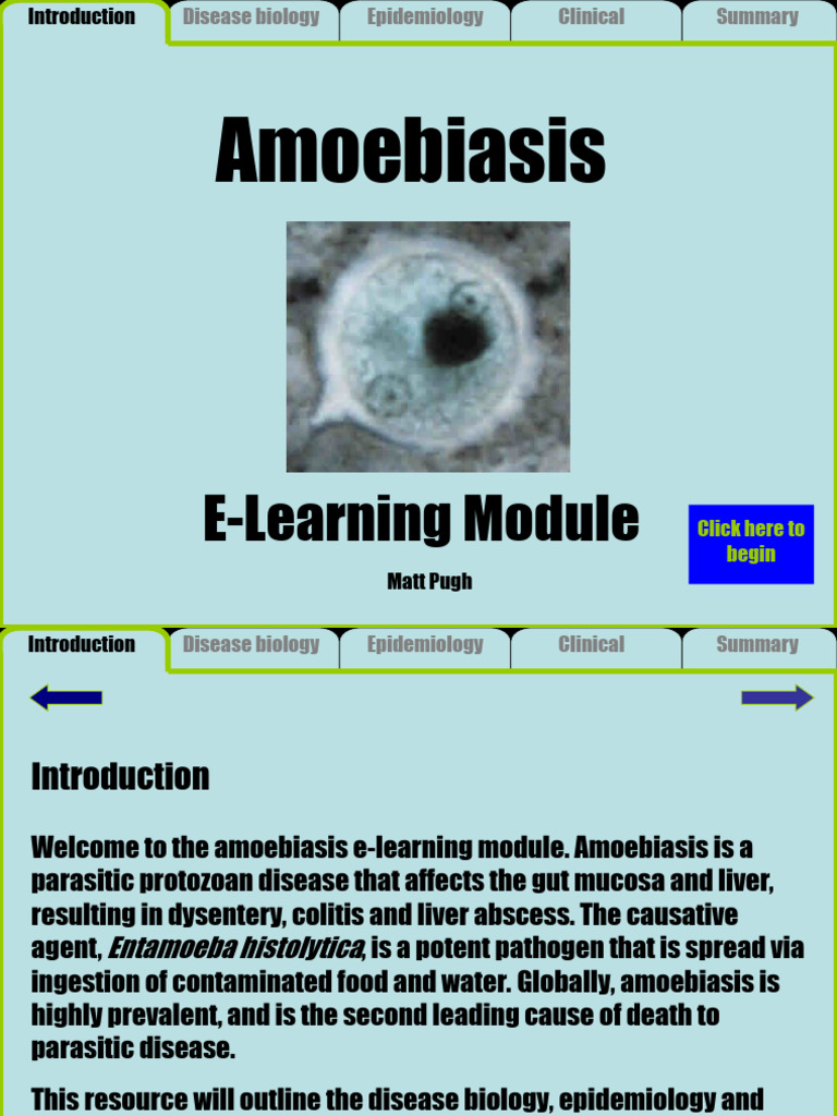 Amoebiasis | Download Free PDF | Medical Specialties | Biology