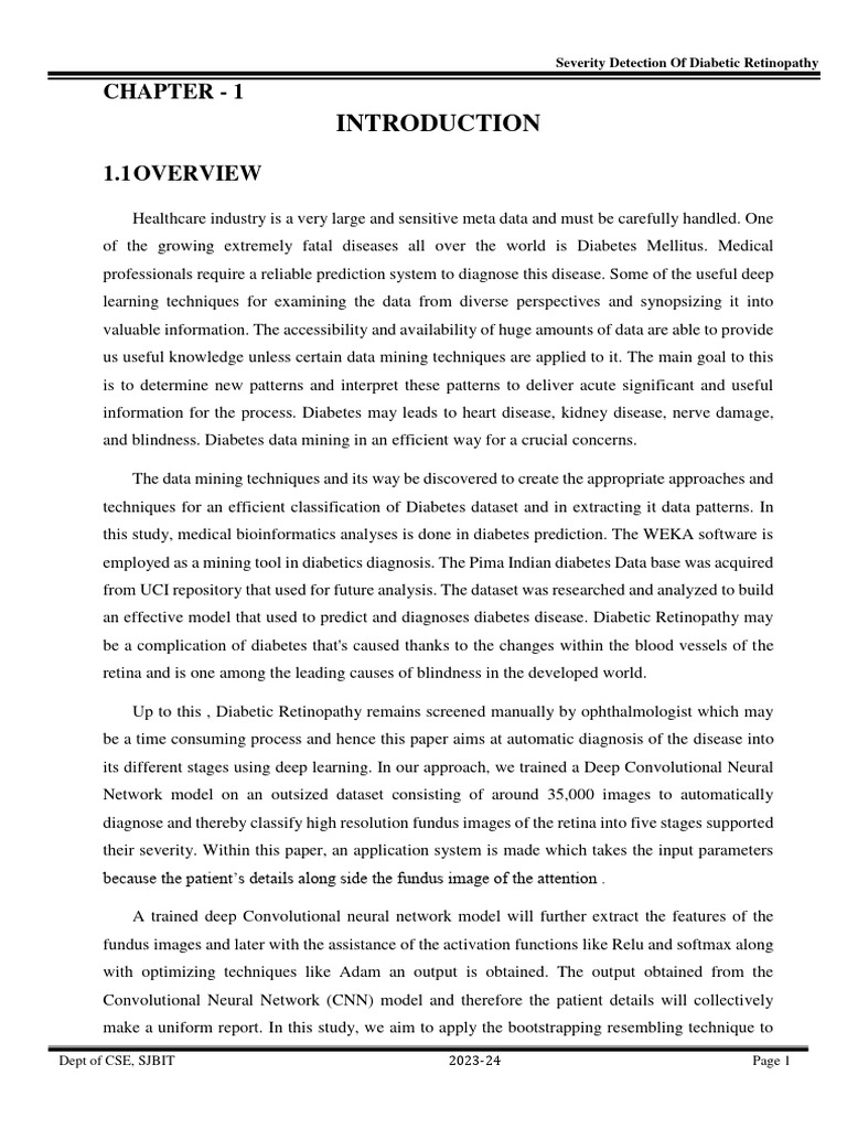 diabetic | PDF | Deep Learning | Machine Learning