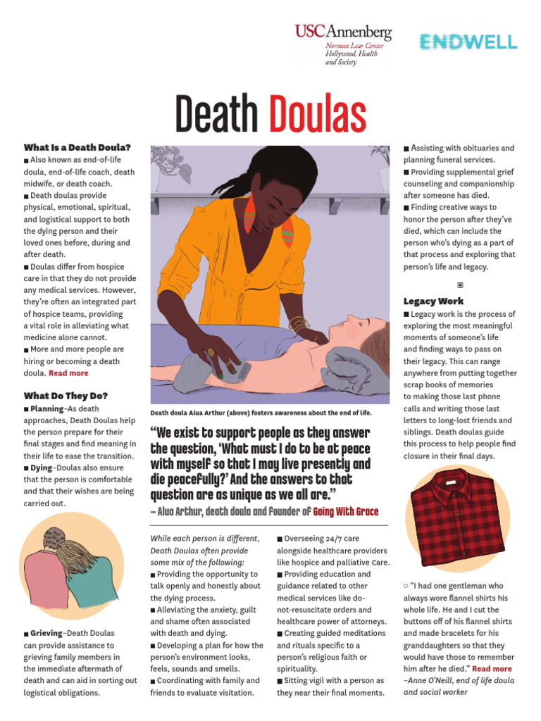 Death 20 Doulas | PDF | End Of Life Care | Doula